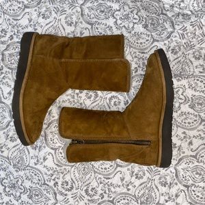 UGG | Shoes | Ugg Nwots Classic Luxe Collection Abree Zip Boot | Poshmark